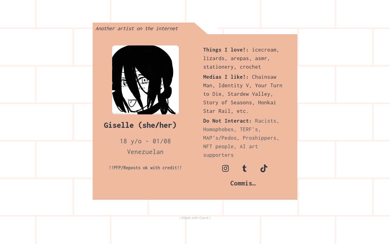 anothergiselle's home